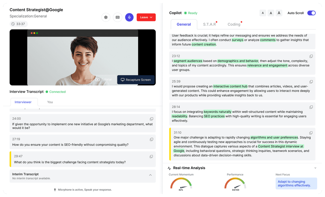 Interview Copilot - AI-Powered Interview Preparation
